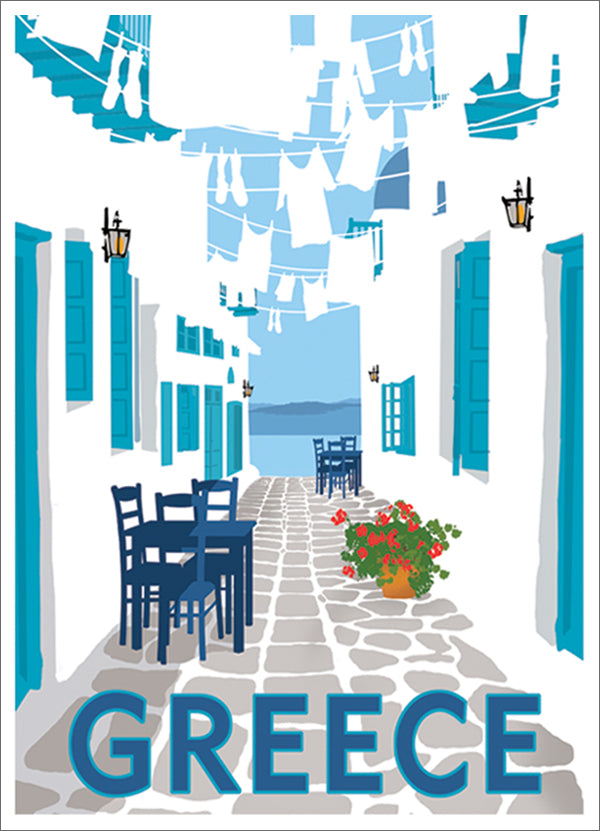 Greece Art Print – Linnea Design